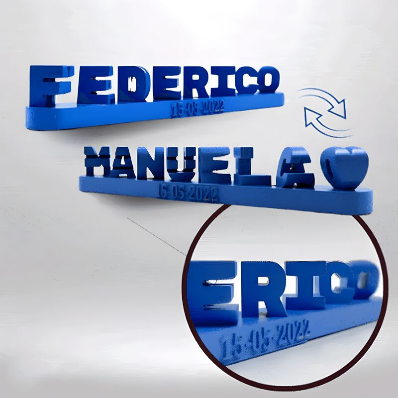 Double Name Phantom Love 3D Print Sweet Gift For Wife - Yeahmade.com