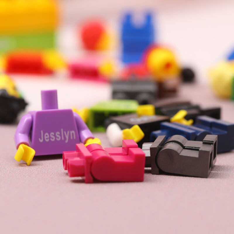 Personalized Building Block Minifigure Customized Spotify Valentine's ...