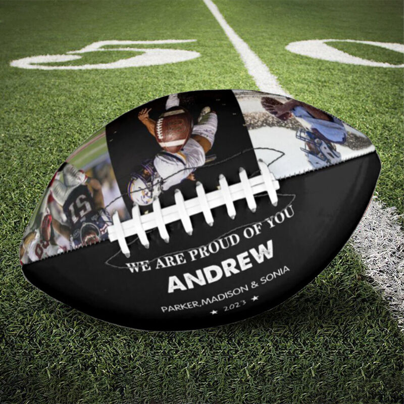 Customized Footballs Can Be Added with Photos and Names as Gifts for ...