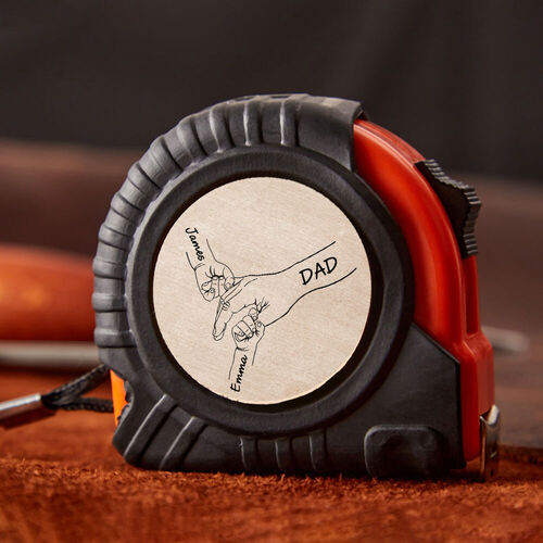 Personalized Tape Measure with Names Father's Day Gift for Dad ...