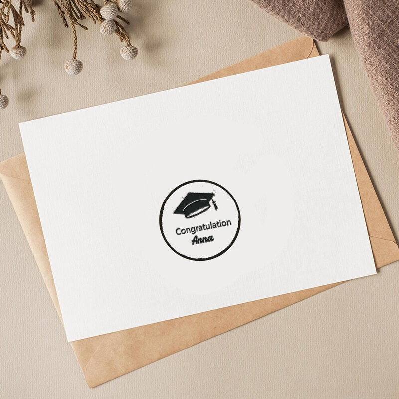 Personalized Stamp Student Memorial Gifts to Graduates - Yeahmade.com