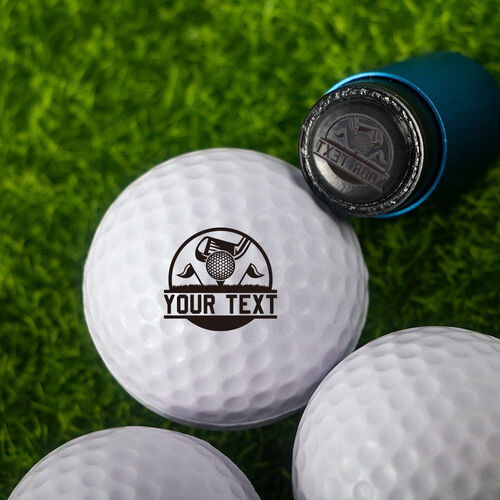 Personalized Golf Ball Stamp Custom Text Golf Ball Marker Sport Gifts ...