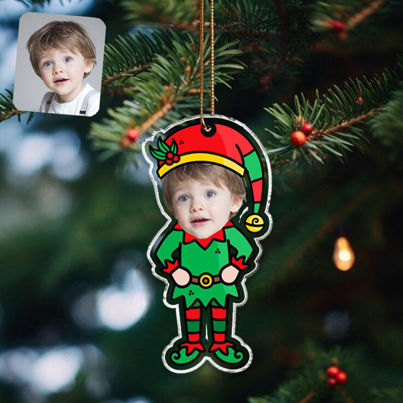 Personalized Christmas Ornaments Custom Head Photos Funny Gifts For ...