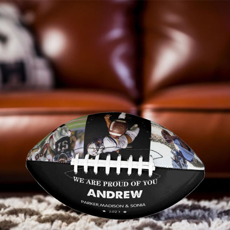 Customized Footballs Can Be Added with Photos and Names as Gifts for ...