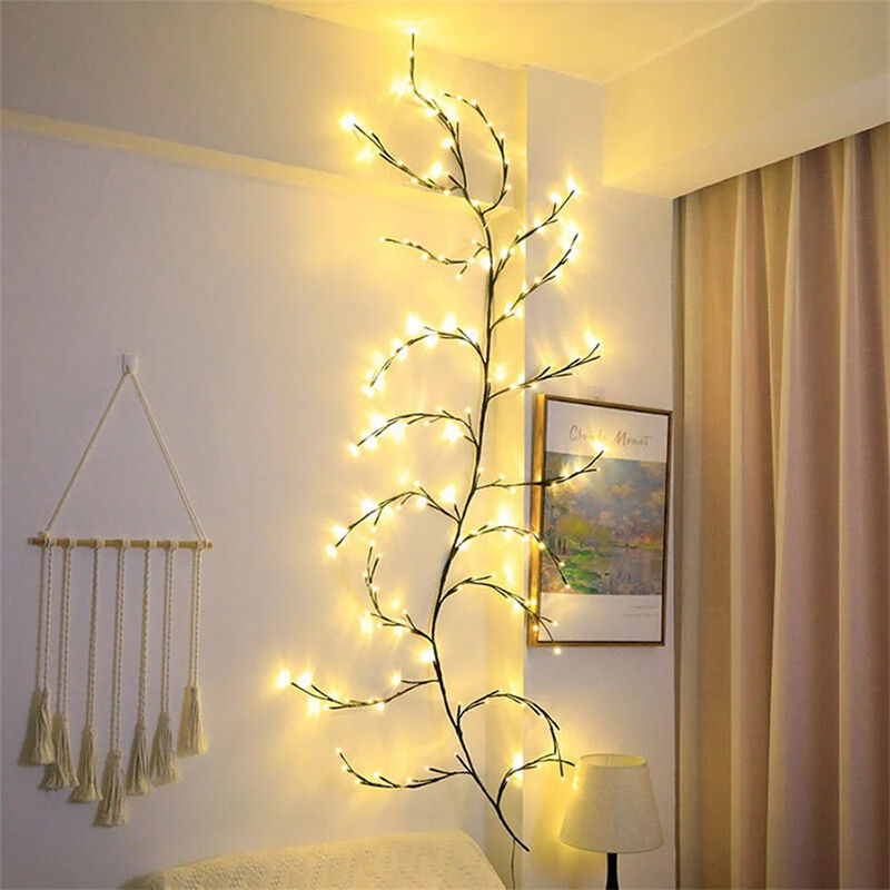 LED Bendable Rattan Light Creative Decor Gift for Family - Yeahmade.com