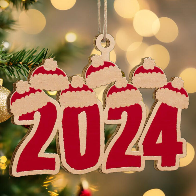 Personalized 2024 Christmas Ornaments Customized Names Funny Gifts For ...